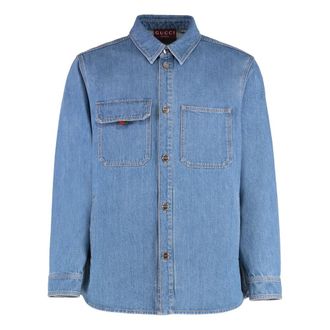 Gucci Blusen & Shirts - - Shirts - Herren - Blau - M