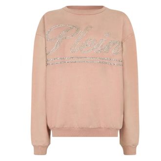 Philipp Plein Damen, Sweatshirts & Hoodies, Rosa, MGr&ouml;&szlig;e