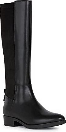 Geox Femme D Felicity D Bottes, Black, 40 EU