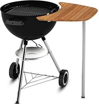 Weber Bambus Beistelltisch, schwarz, 28.5 x 28.5 x 12.8 cm, 17638, Braun