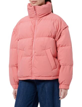 Benetton Damen 2jf8dn02r Jacke, Lachsrosa 11f, L