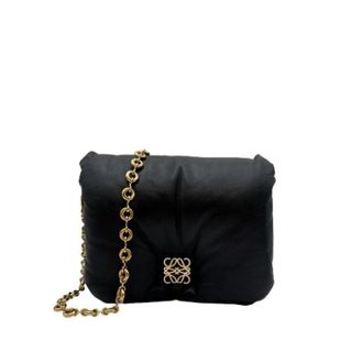Loewe Pre-owned Leather Crossbody Bag - - Pre-owned - Damen - Schwarzk - ONE SIZE