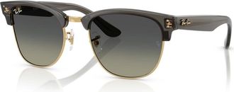 Ray-Ban unisex, Accessoires, Gris, Taille: 54 MM Clubmaster Reverse Lunettes de soleil