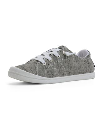 Roxy Rory, Damen-Sneaker zum Reinschl&uuml;pfen, flach, Schwarz, 40 EU