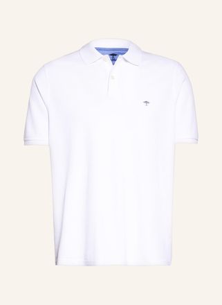 Fynch-Hatton Fynch-Hatton Piqu&eacute;-Poloshirt weiss