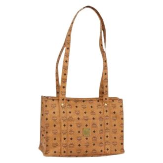 MCM Sac bandouli&egrave;re en plastique Pre-owned - Femme - Pre-owned - Brun - Taille: ONE Size