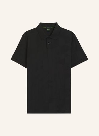 HUGO BOSS Polo Pl_Network Jq Pirax Regular Fit schwarz
