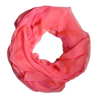 Dolce & Gabbana Seidenrechteckiger Wickelschal - - Accessories - Damen - Rosa - ONE SIZE