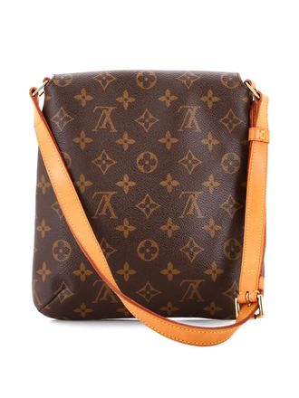 Louis Vuitton Musette Salsa Handbag Monogram Canvas PM shoulder bag - Marron