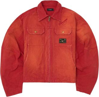 Willy Chavarria Herren, Jacken, Rot, SGröße