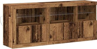 vidaXL Vidaxl - Buffet Bois ancien 162 x 37 x 67 cm Bois dingénierie