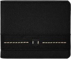 Fossil Rowan, Accessoire de Voyage-Portefeuille à Double pli Hommes, Noir foncé, 11.43 cm L x 1.27 cm W x 9.53 cm H