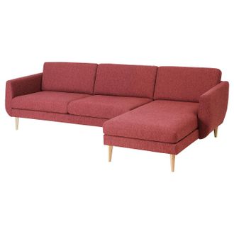 IKEA SMEDSTORP 4er-Sofa mit R&eacute;camiere