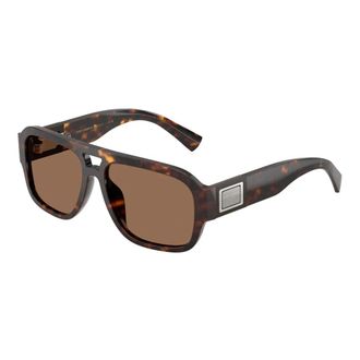 Dolce & Gabbana Stylische Sonnenbrille Dg4506 in Braun - - Accessories - Herren - Braun - 58 MM