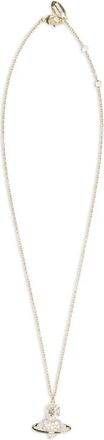 Vivienne Westwood Valentines Agnatha Bas pendant necklace - Or