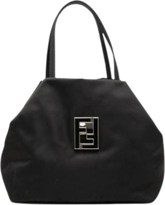 Fendi Pre-owned Nylon Tote Bag - - Pre-owned - Damen - Schwarzk - ONE SIZE