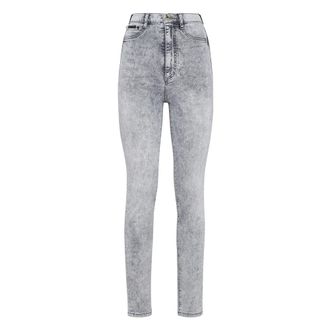 Philipp Plein Super High Waist Jegging - - Jeans - Damen - Grau - W30