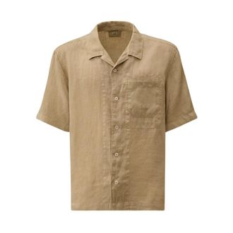 C.P. Company C.p. Company, Homme, Chemises, Beige, Taille: XL Short Sleeve Chemises