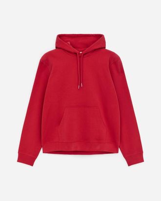 Arket Sweatshirt Mit Kapuze -Rot