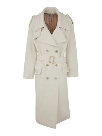 Etro Manteau Court - Blanc