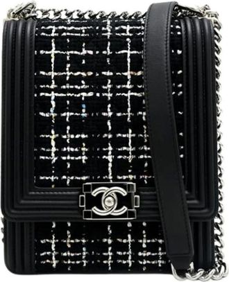 Chanel Sac bandouli&egrave;re vintage doccasion - Femme - Pre-owned - Noir - Taille: ONE Size