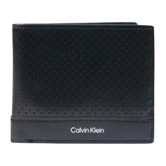 Calvin Klein Portefeuille perfor&eacute; - Homme - Accessoires - Noir - Taille: ONE Size