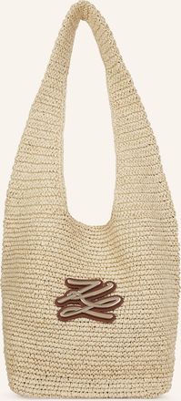 Karl Lagerfeld Strandtasche weiss