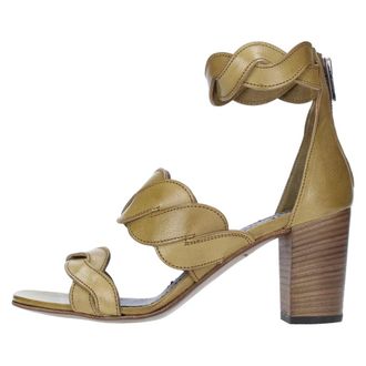 Pantanetti Femme, Chaussures, Vert, Taille: 37 1/2 EU Sandale &agrave; talon Kaffir