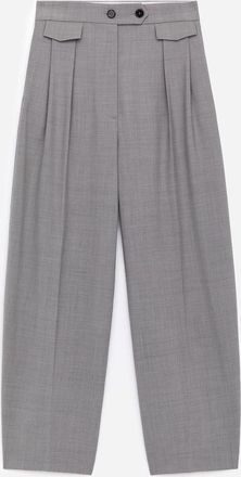 Arket Elegante Lockere Hose -Grau