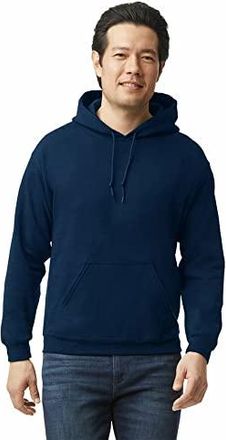 Gildan Sweat-shirt en Polaire, à Capuche, Style G18500 Homme, Marine, XXL, (Lot de 1)