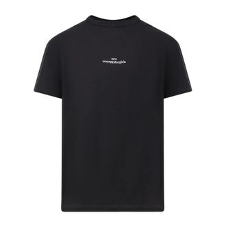 Maison Margiela Distorted Logo T-Shirt - - Tops - Herren - Schwarzk - M