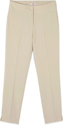 Oltre Femme, Pantalons, Beige, Taille: 38 FR Pantalon Cigarette