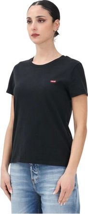 Levi's Femme, Tops, Noir, Taille: 36 FR Le T-shirt parfait