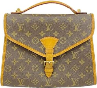 Louis Vuitton Sac &agrave; main Monogram en toile Pre-owned - Femme - Pre-owned - Brun - Taille: ONE Size