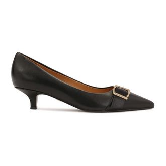 Kazar Lederpumps mit Kitten-Heels - - Shoes - Damen - Schwarzk - 38 EU