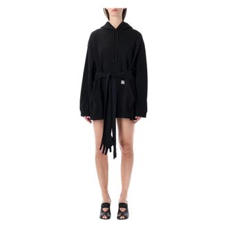 Maison Margiela Kapuzenpullover mit Handschuhen - - Dresses - Damen - Schwarzk - S