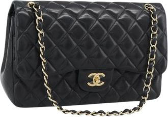 Chanel Sac bandouli&egrave;re vintage Pre-owned - Femme - Pre-owned - Noir - Taille: ONE Size