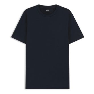 HUGO BOSS Homme, Tops, Bleu, Taille: 4XL Coupe intemporelle T-shirt en piqu&eacute;