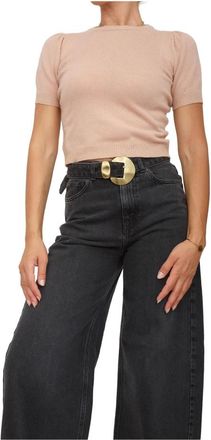 Twinset Femme, Pulls, Rose, Taille: 38 FR Maglia Rosa