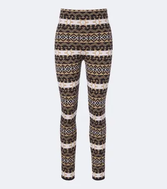 Jean Paul Gaultier Legging en laine vierge