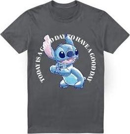Lilo & Stitch T-shirt GOOD DAY - Homme (3XL) (Charbon)