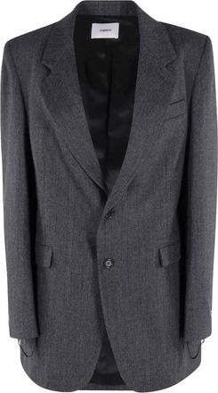 Coperni blazer à carreaux - Gris