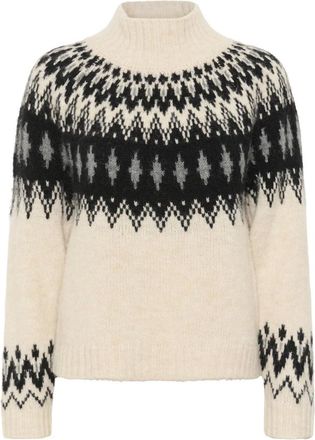 Part Two Femme, Pulls, Multicolore, Taille: 46 FR Col roulés