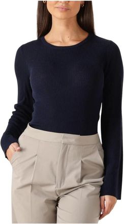 Modstr&ouml;m Damen, Strickwaren, Blau, XLGr&ouml;&szlig;e