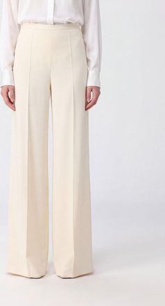 Taller Marmo Palazzo-Hose aus Cr&ecirc;pe mit hoher Taille und seitlichem Verschluss