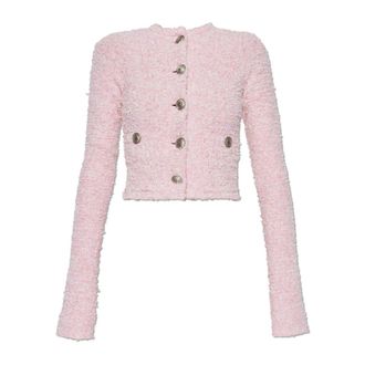 Balenciaga Tweedjacke - - Jackets - Damen - Rosa - M