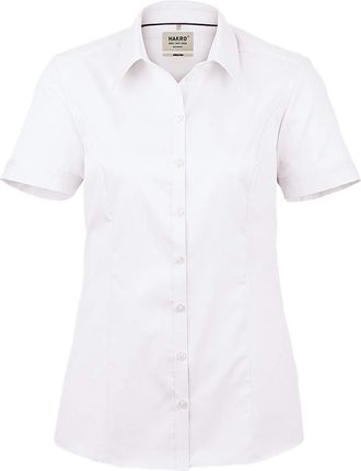 HAKRO Hakro Bluse 1/2-Arm Business, HK112-wei&szlig;, S