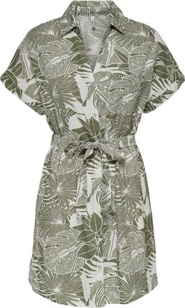 Only Onljakiri Linen S/S Shirt Dress WVN