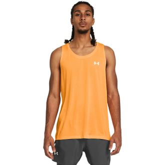 Under Armour Herren Streaker Singlet Tank-Top Laufbekleidung Tank-Top Orange - XL