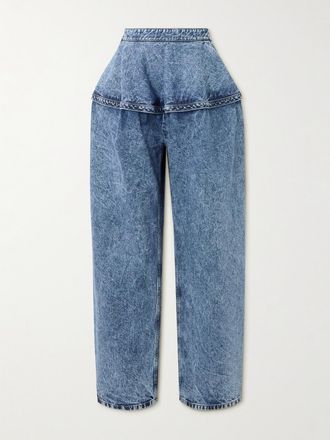 Alaia Jean Large - Bleu
